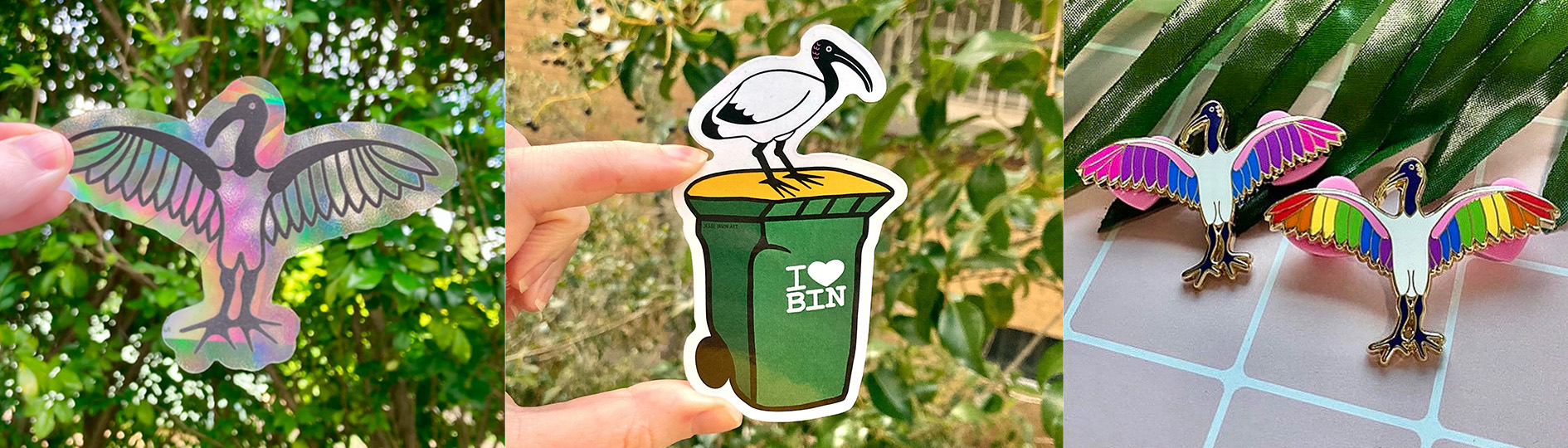 Jesse Irwin Art: The ‘bin chicken lady’ turning passion into profit ...